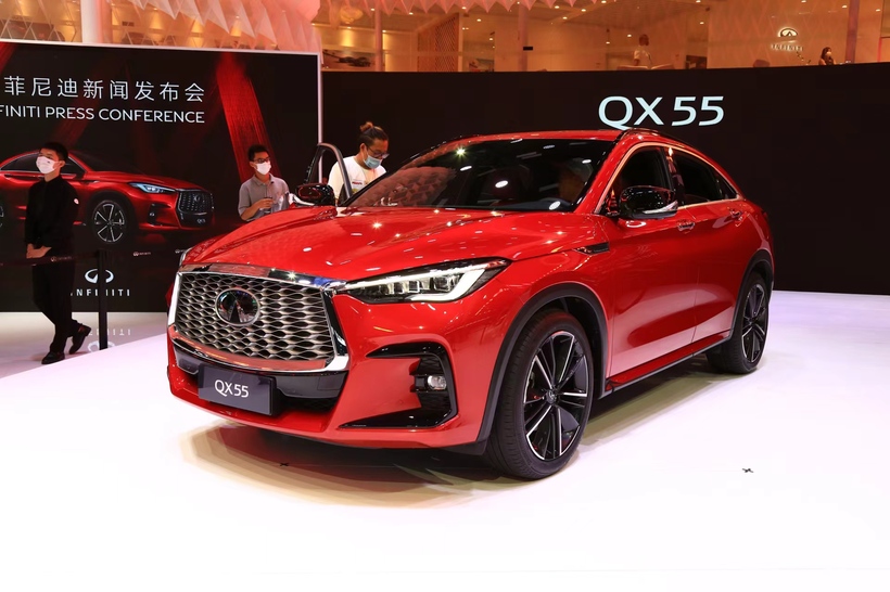 2022成都车展图片页 英菲尼迪QX55