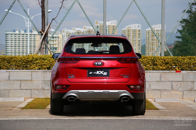 起亚KX5图片】_跃动红_外观_搜狐汽车网